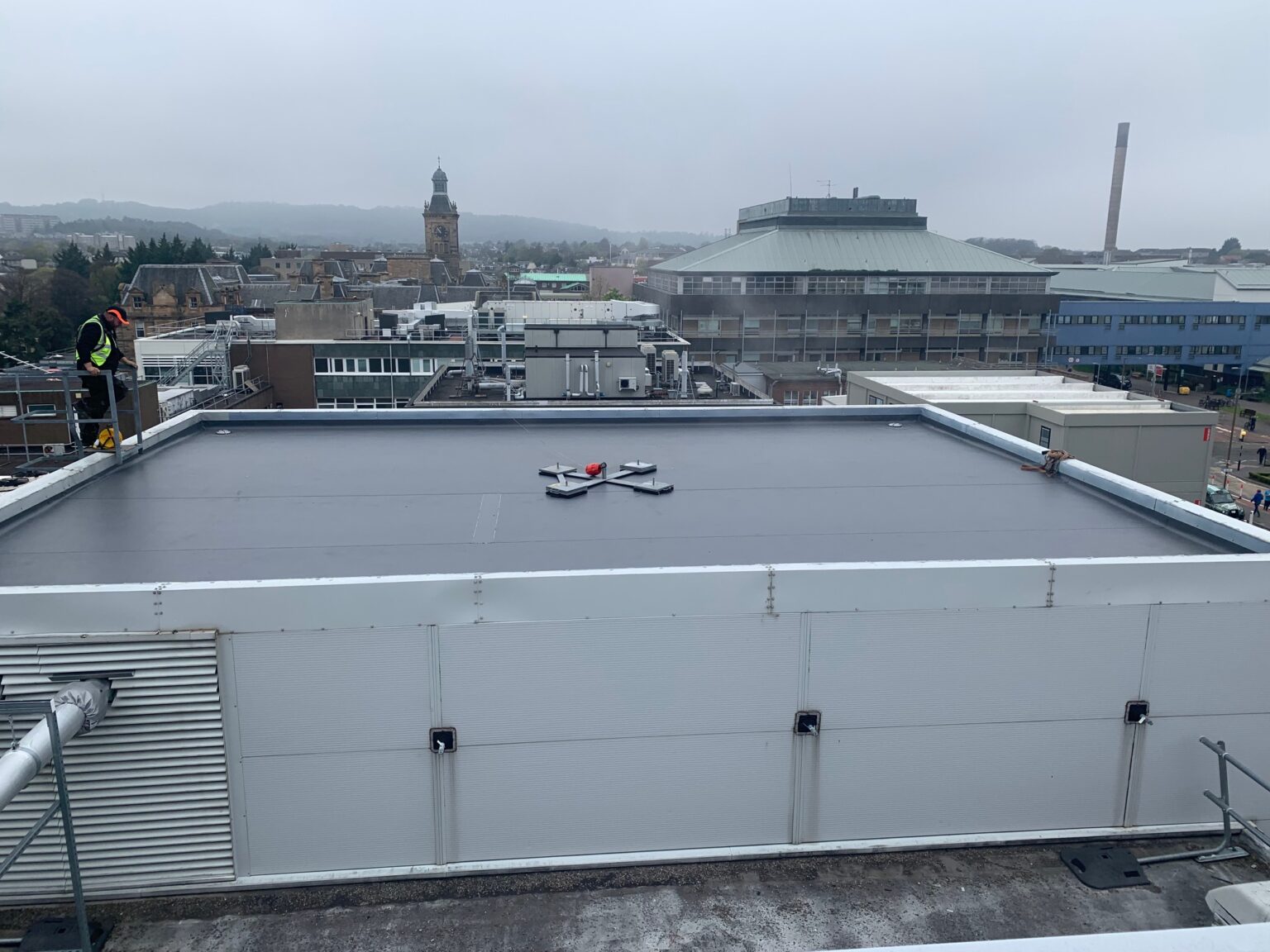 Sika Single-Ply Membranes for Flat Roofing Solutions